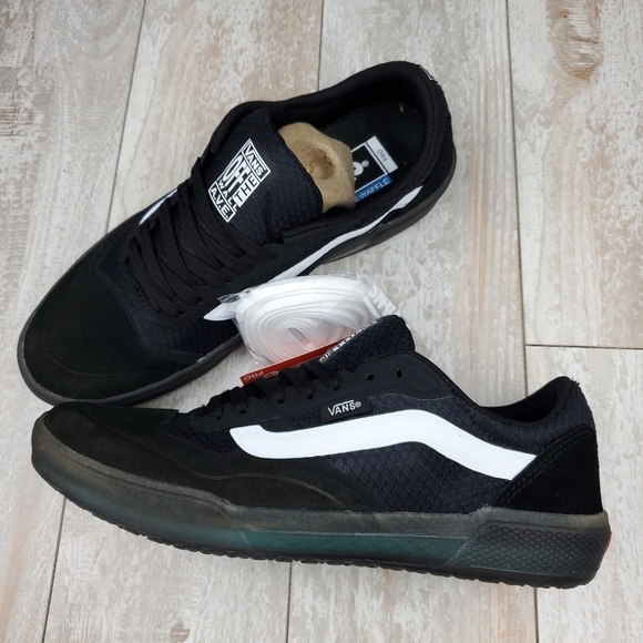Vans | Shoes | Vans Ave Pro Black White | Poshmark